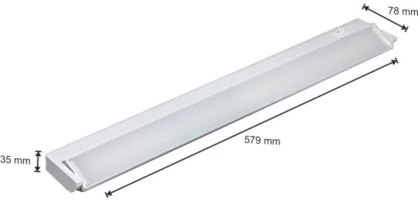LED Podlinkové svítidlo LED/10W/230V bílá