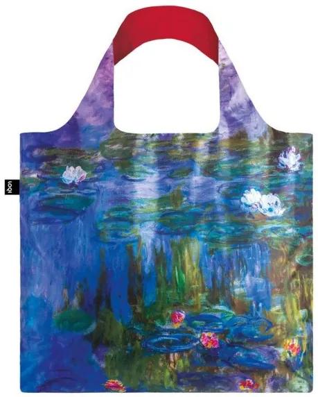 Skládací nákupní taška LOQI CLAUDE MONET Water Lilies