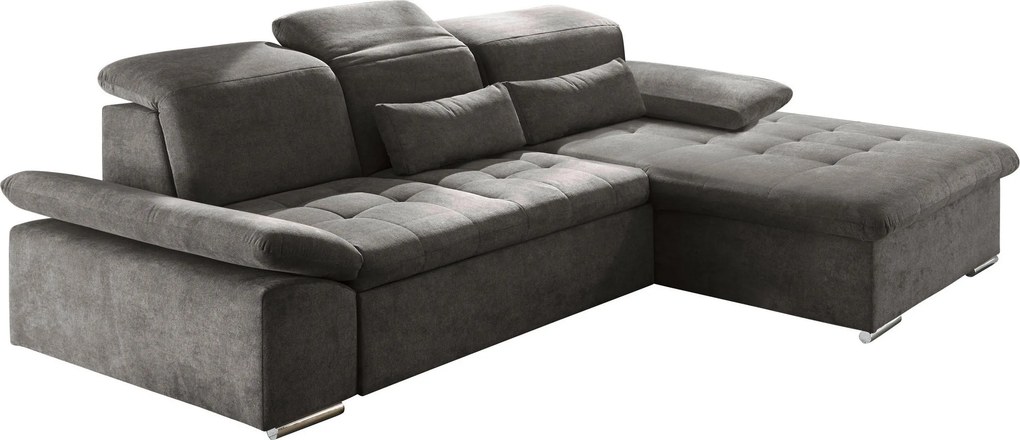 XXXLutz ROHOVÁ SEDAČKA, textil, kompozitní dřevo, tmavě šedá MID.YOU - Sedací soupravy - 002220026705