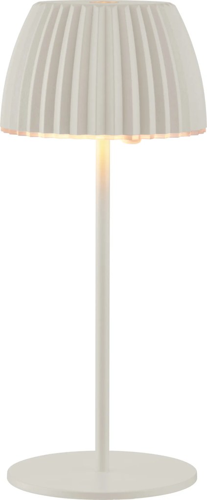 Livarno® Aku stolní LED lampa s USB a dotykovým stmívačem (béžová)