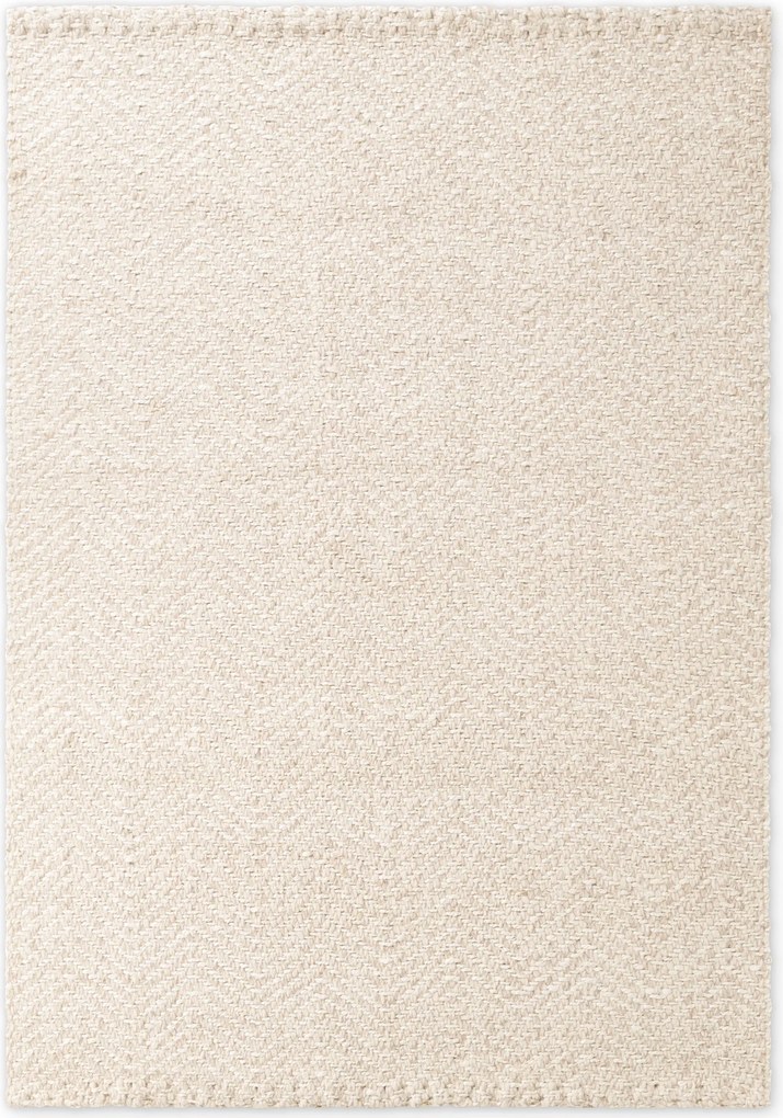 ELLE Decoration, Kusový koberec Majoli 106238 White z kolekce Elle, 120x170, bílá, chodba / předsíň