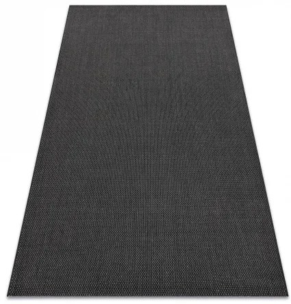 Koberec FLAT 48663/090 SISAL - černá HLADKÝ