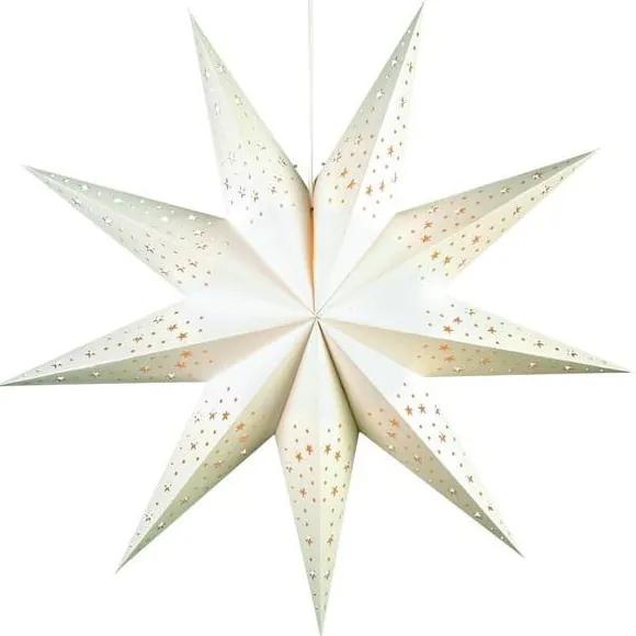 Bílá světelná dekorace Markslöjd Olvalla, ø 75 cm