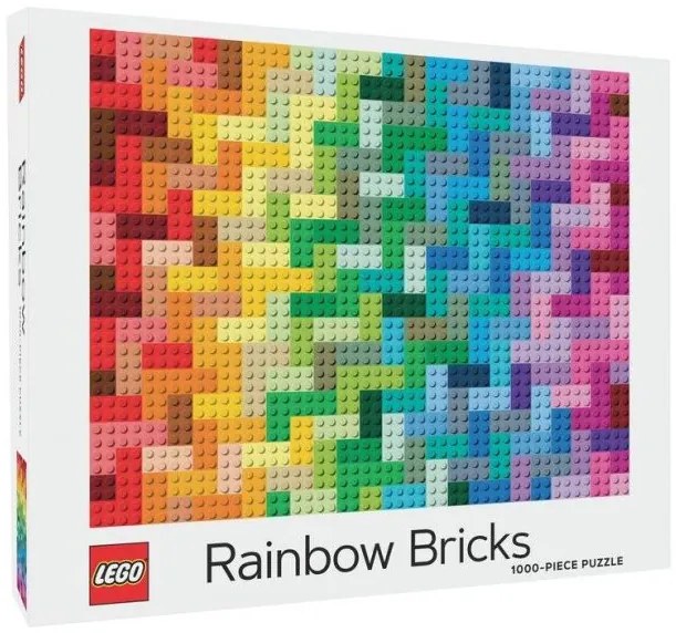 Chronicle Books Puzzle LEGO® duhové kostky 1000 dílků