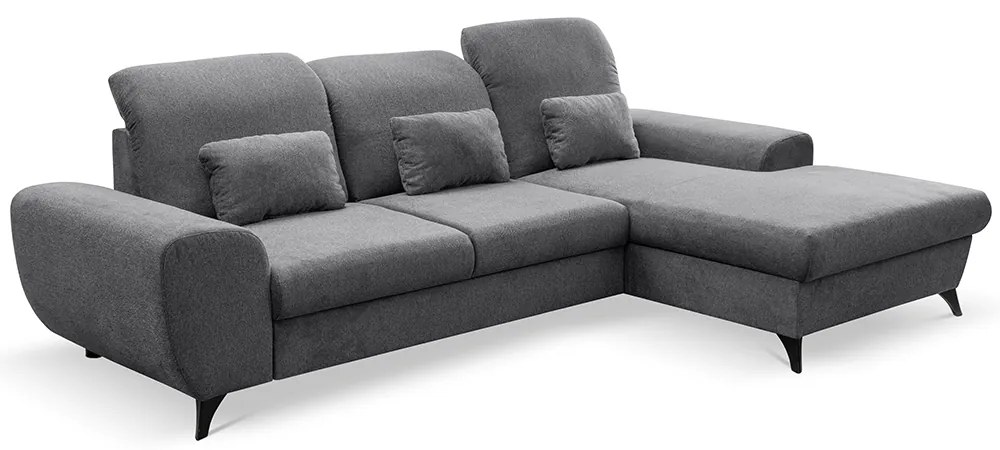 Sedací souprava ALTA | 279x172 cm | rozkládací + úložný prostor + 3x polštářek | VÝBĚR LÁTEK