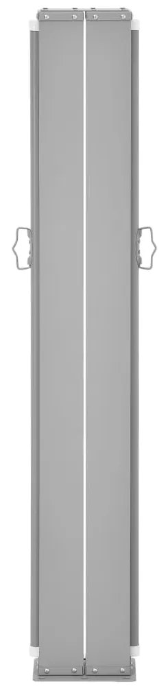vidaXL Zatahovací boční markýza / zástěna 140 x 1200 cm antracitová