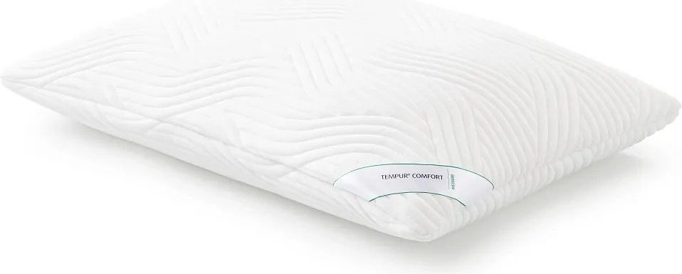 Polštář poskytující oporu v libovolných polohách spánku TEMPUR® Comfort Medium 2.0, 70x50 cm + povlak na polštář zdarma