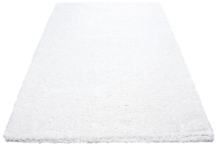 Ayyildiz Kusový koberec Shaggy Ancona 9000 krémový jednobarevný 060x110 cm  | BIANO