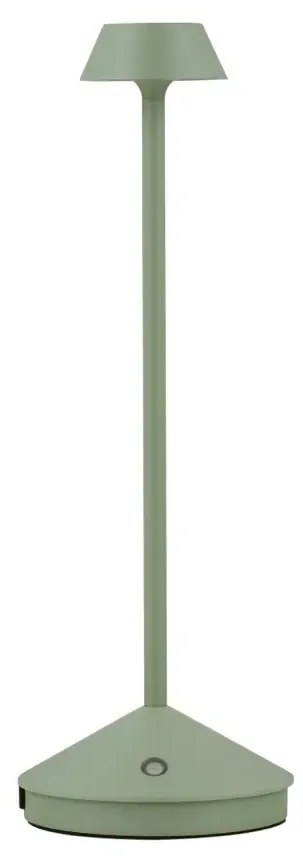 Venkovní stolní lampa Lumo zelená