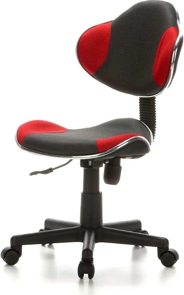 HJH Office Dětský psací stůl / Dětská židle Kiddy Gti-2 (šedá/červená)
