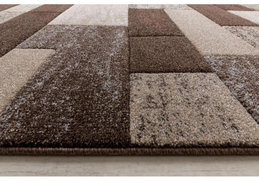 Kusový koberec Luban hnědý 240x330cm