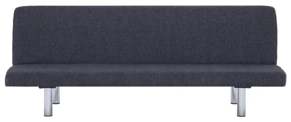 vidaXL 282193 Marketos Sofa Bed Dark Grey Polyester