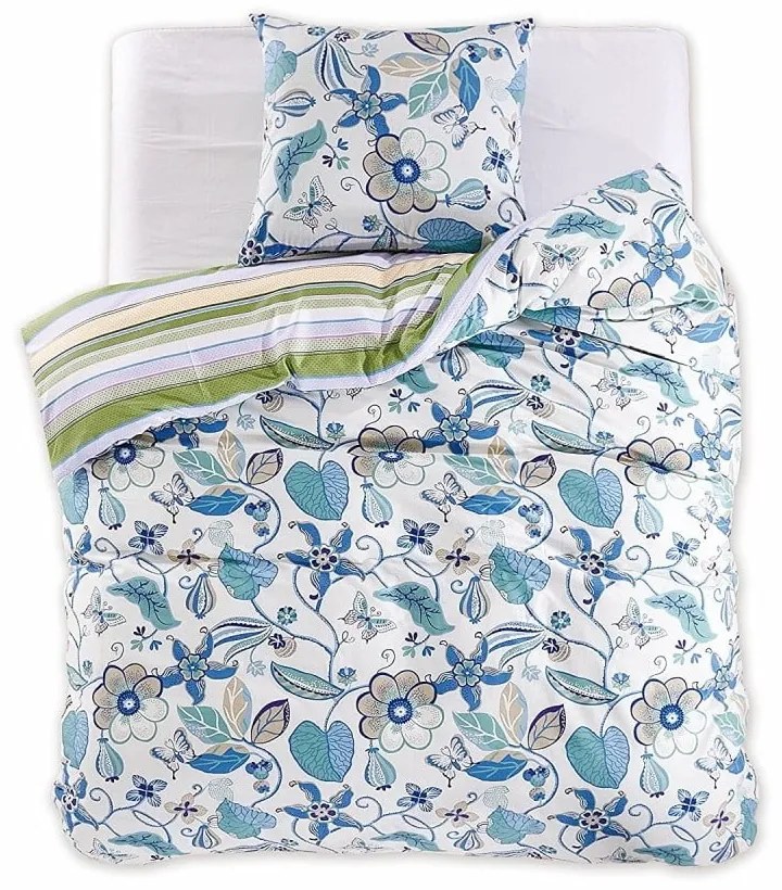 Bavlněné povlečení DecoKing Floral, 135 x 200 cm