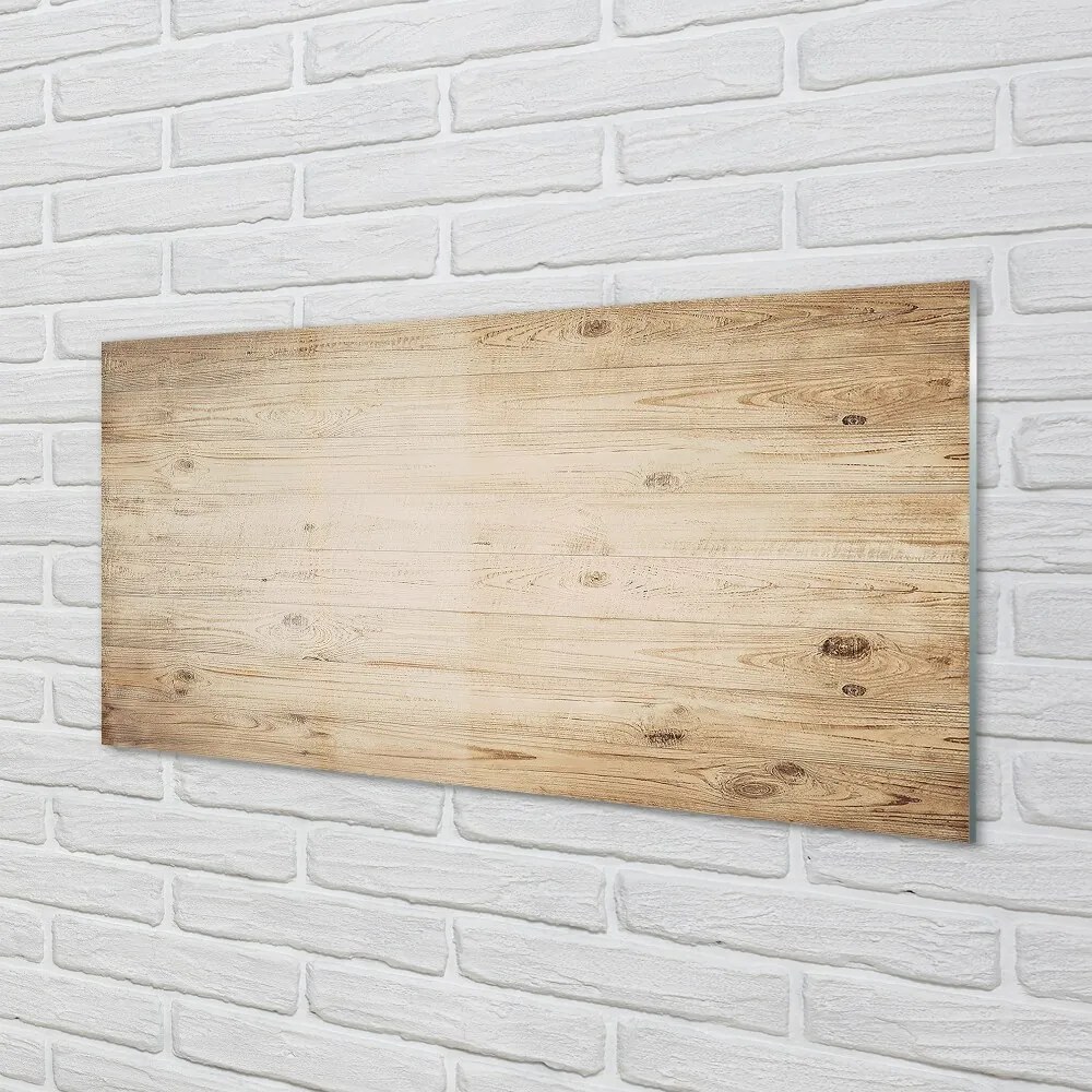Obraz na skle Dřevěných prken uzlů 120x60 cm