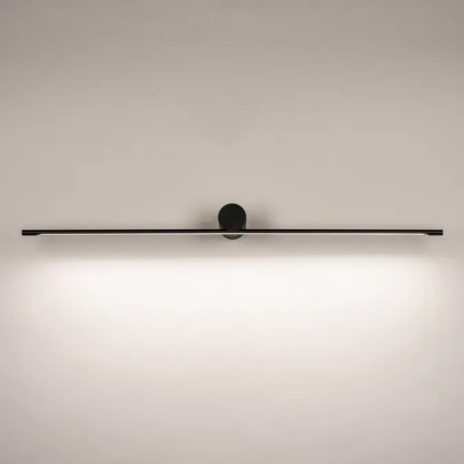 Nástěnné LED svítidlo nad zrcadlo Fox Black 90