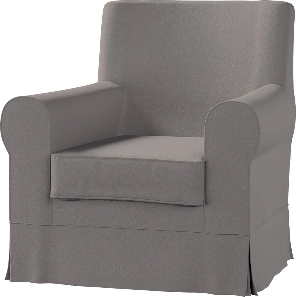 Potah na křeslo IKEA Ektorp Jennylund barva béžová látka pletený vzor