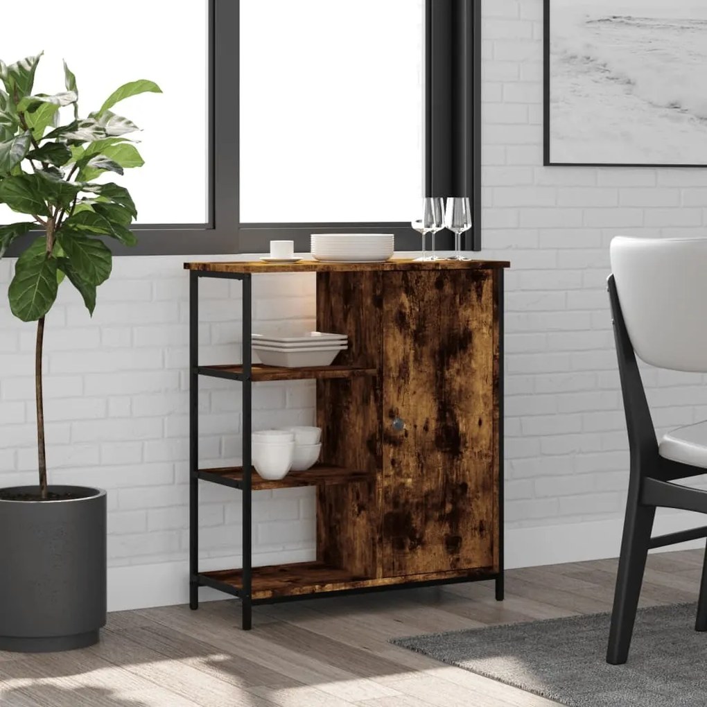vidaXL Příborník 70 x 30 x 80 cm konstruované dřevo [869090] Barva: dub sonoma