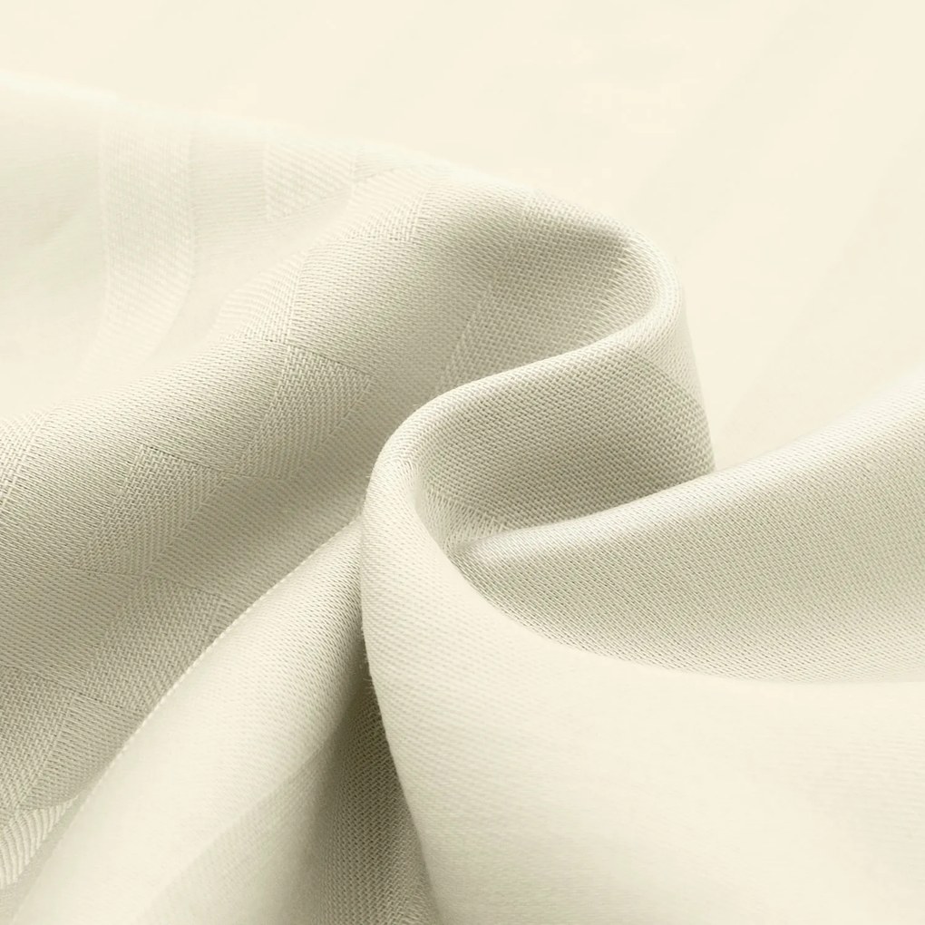 SATÉNOVÉ POVLEČENÍ EXCLUSIVE CAPITAL 180X200 CM, 2 KS 70X80 CM KRÉMOVÉ