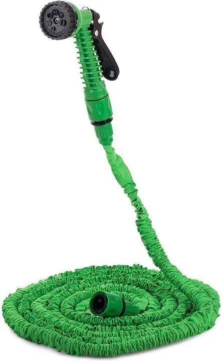 Flexibilní hadice s rozprašovačem X-HOSE - zelená - 15m