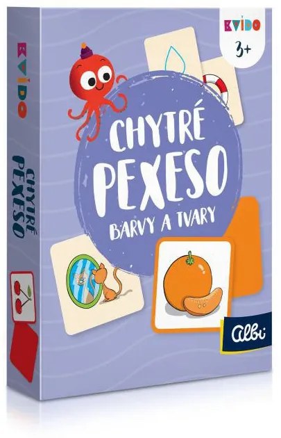 Albi Chytré pexeso 2. vydání - Barvy a tvary Kvído