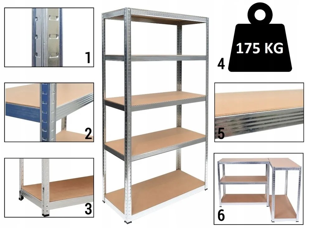 Regál skladovací G9030 MDF