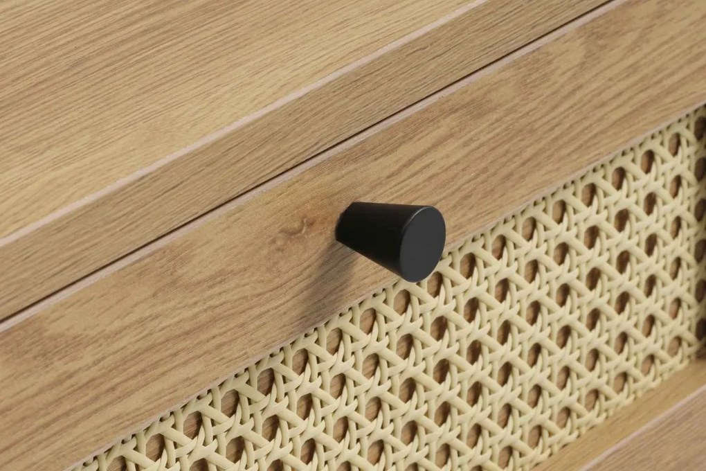 Designový odkládací stolek Lakshmana 45 cm přírodní dub