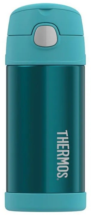 Thermos Dětská termoska s brčkem 355 ml Tyrkysová