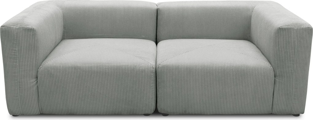 XXXLutz DVOUMÍSTNÁ POHOVKA, textil, světle šedá MID.YOU - Pohovky - 001776018411