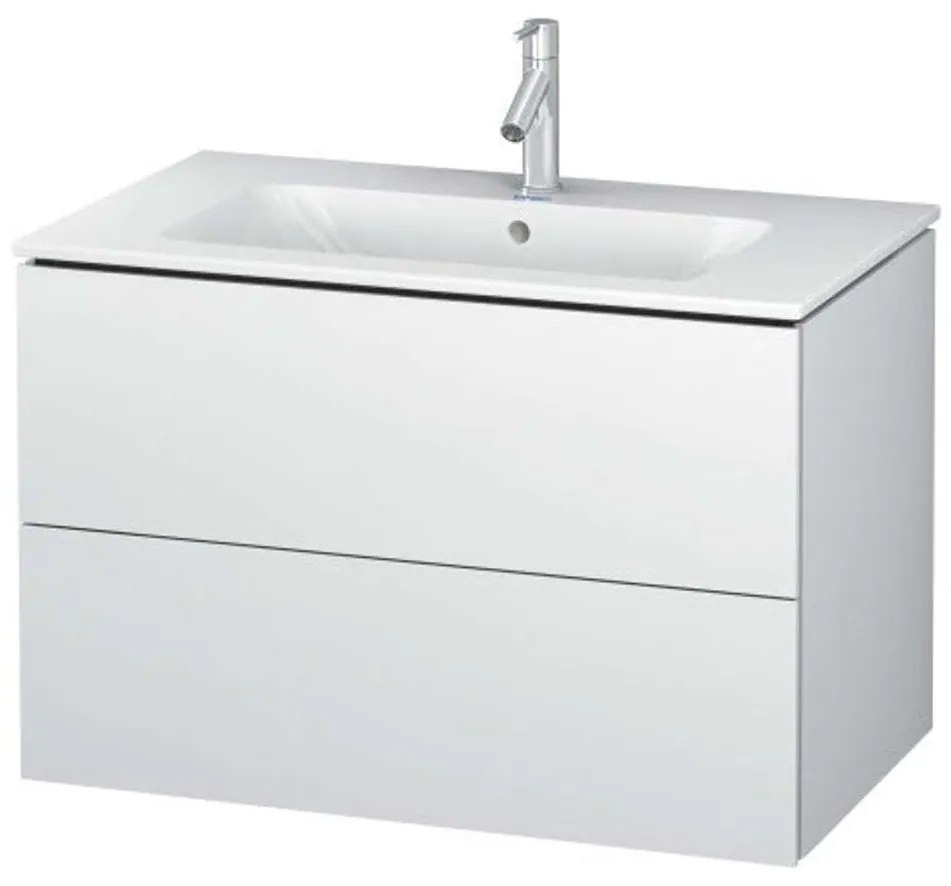 Duravit L-Cube - Umyvadlová skříňka 55x82x48 cm, 2 zásuvky, bílá mat LC624101818