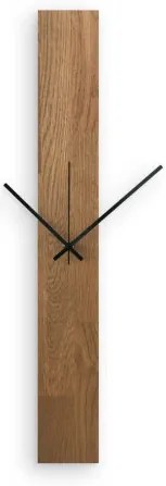Dřevěné dubové nástěnné hodiny moderní design I SENTOP MAS019-AMBER