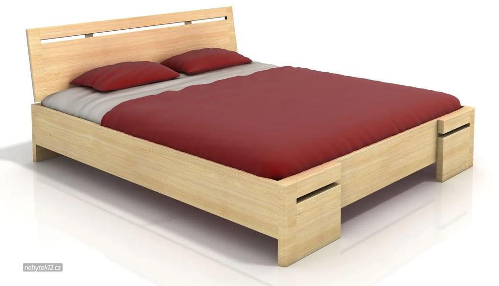 Manželská postel Mirva 6, masiv borovice, borovice přírodní
