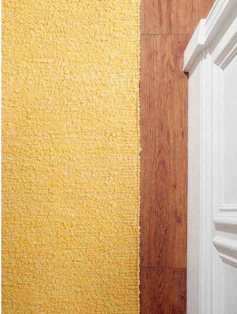 Žlutý ručně tkaný běhoun 80x300 cm Notting Hill Portobello – Ted Baker