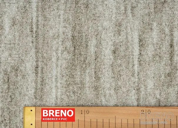Breno Metrážový koberec TROPICAL 39 šedý, šíře 300 cm, Šedá