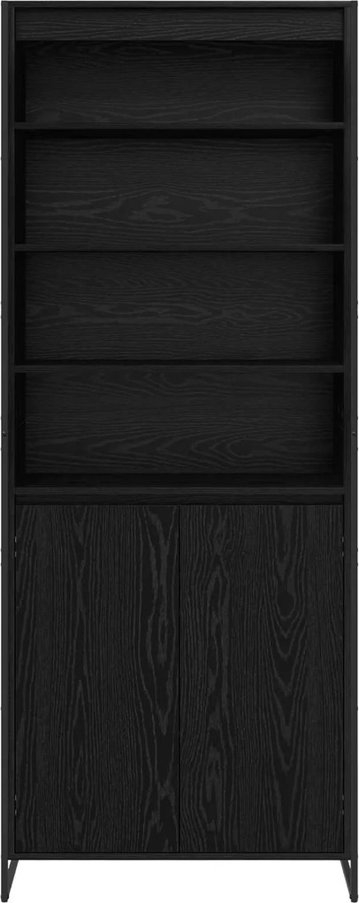 Vysoké skříně Černý dub 79 x 36 x 200 cm Kompozitní dřevo 3403040