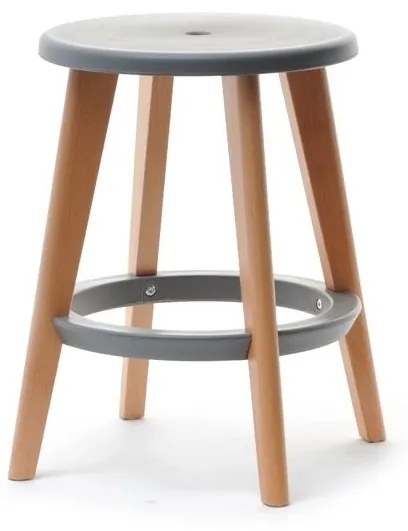 design4life Židle DELIMA ve skandinávském stylu Šedá