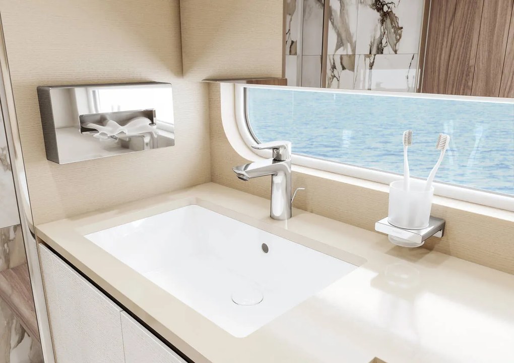 Hansgrohe AddStoris, zásobník na kosmetické kapesníky, chromová, HAN-41774000