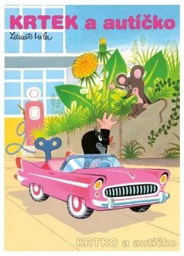 Omalovánky Krtek a autíčko A4
