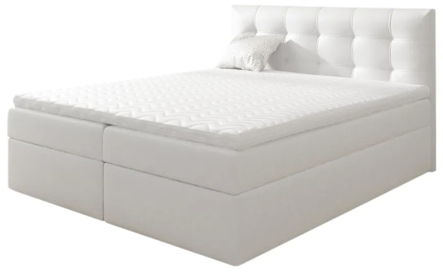 Expedo Čalouněná postel boxspring NUMBER 1, 200x200, soft 17