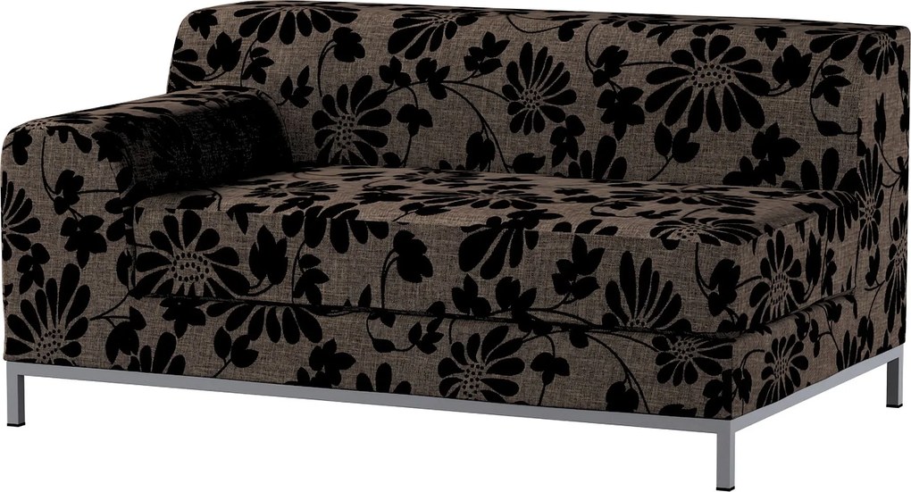 Potah na pohovku IKEA , levé provedení Kramfors 2-místná barva hnědá látka pletený vzor, vzorované
