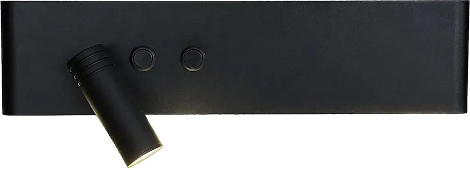Nástěnné LED svítidlo Resort L, 1x LED 10+3w, 4000k, (možnost polohování), b