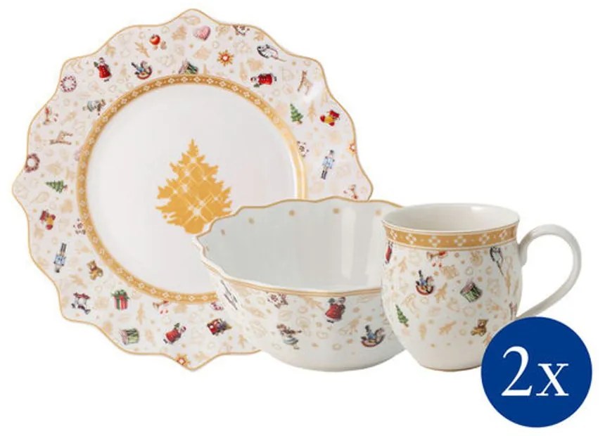 Toy's Delight Snídaňová sada 6ks Anniversary Edition, Villeroy & Boch