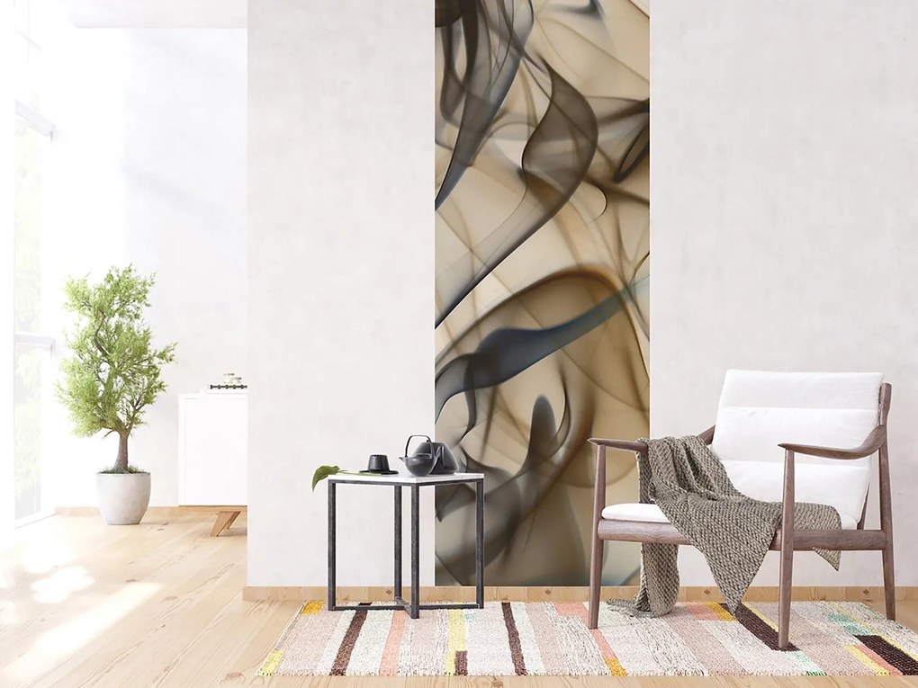 Vliesová fototapeta na zed' Kouřové Linie | 90 x 270 cm | DFTNVL3705