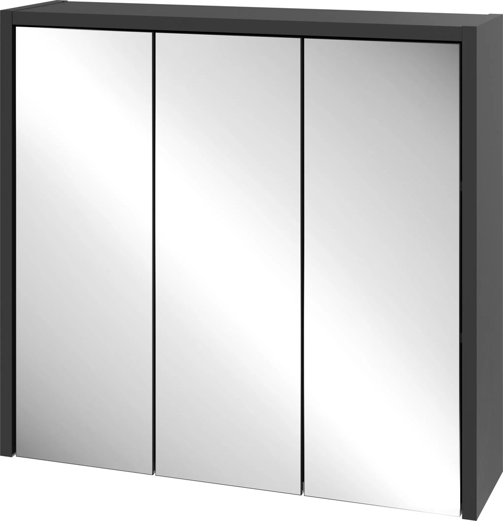 Livarno® Zrcadlová skříňka Oslo, antracitová