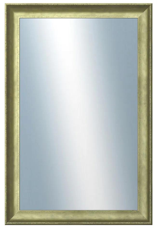 DANTIK - Zarámované zrcadlo - rozměr s rámem cca 40x60 cm z lišty Ferrosa zlatá (3142)