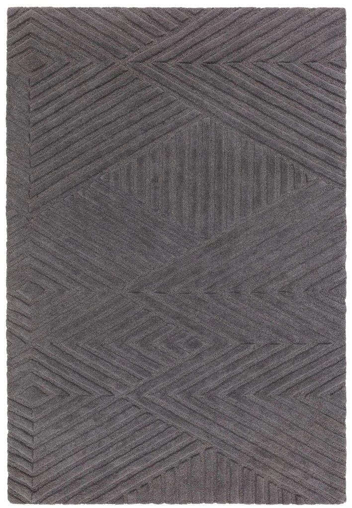 Černý koberec Eminem Graphite Rozměry: 160x230 cm