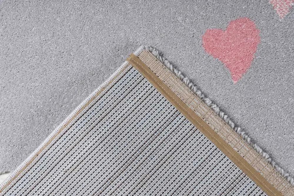 Lalee Dětský kusový koberec Amigo 326 Pink Rozměr koberce: 160 x 230 cm