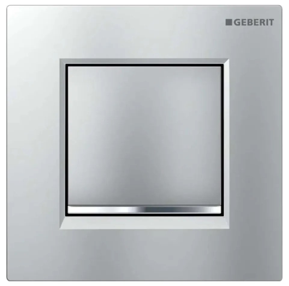 Geberit - Ovládání splachování pisoáru, easy to clean, matný chrom 116.017.JQ.1