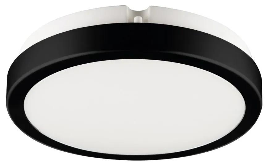 Brilagi | Brilagi - LED Koupelnové stropní svítidlo PERA LED/12W/230V pr. 18 cm IP65 černá | BG0661