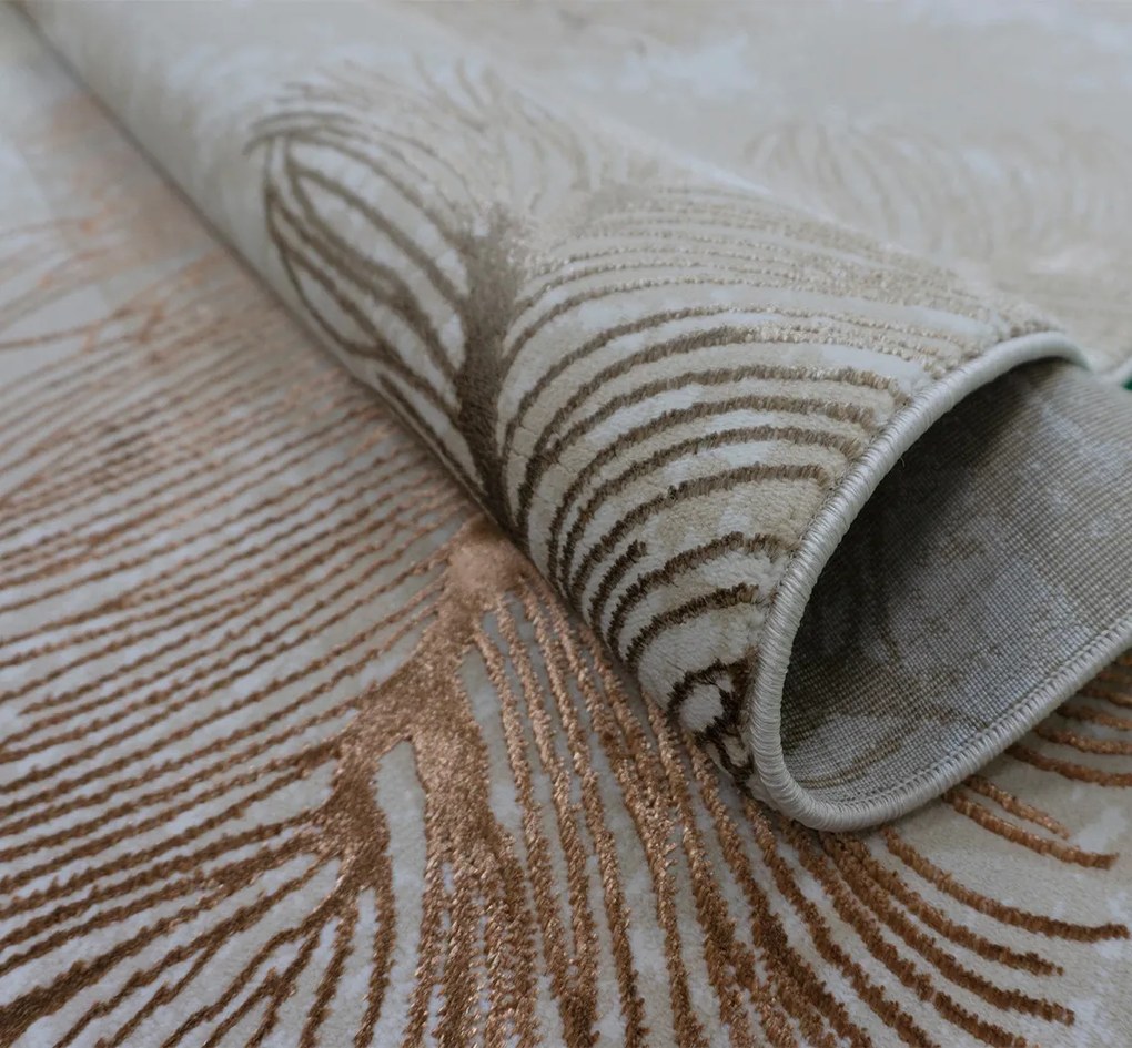 BE Koberec Allianz 6304 BEIGE - béžový obdélníkový Rozměr: 60x100 cm