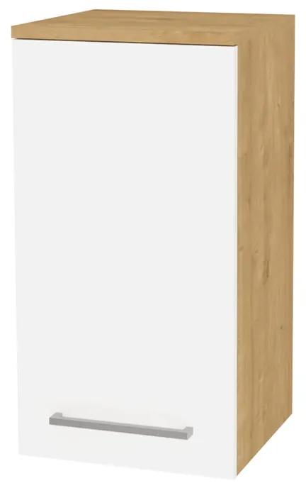 Mereo Bino koupelnová skříňka horní 63 cm, pravá, Multidecor, Dub Arlington CN696DARL